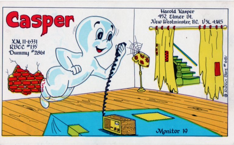 The Art of the Cartoon-Character QSL Card – Harry-Go-Round